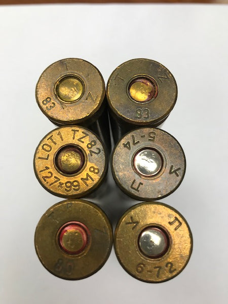 50 BMG Primed Brass From Demil / 50 Cases – Hi-Tech Ammo